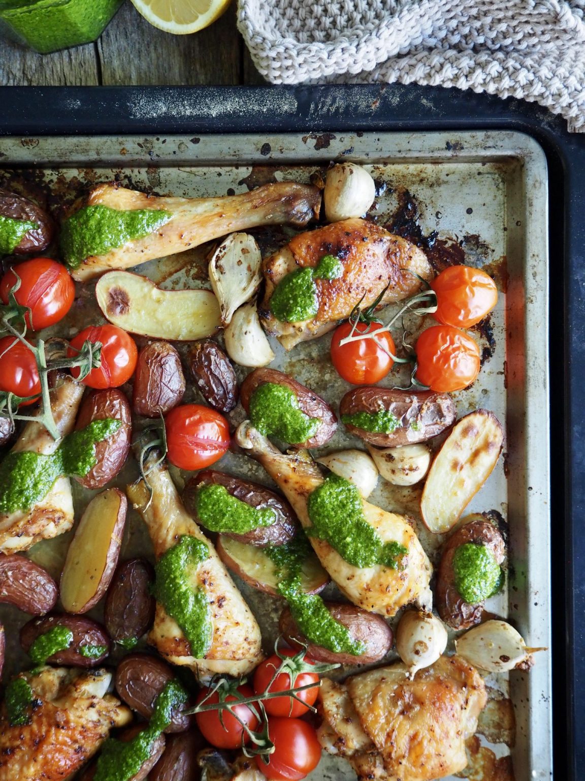 Lettvint kylling i langpanne - Mat På Bordet